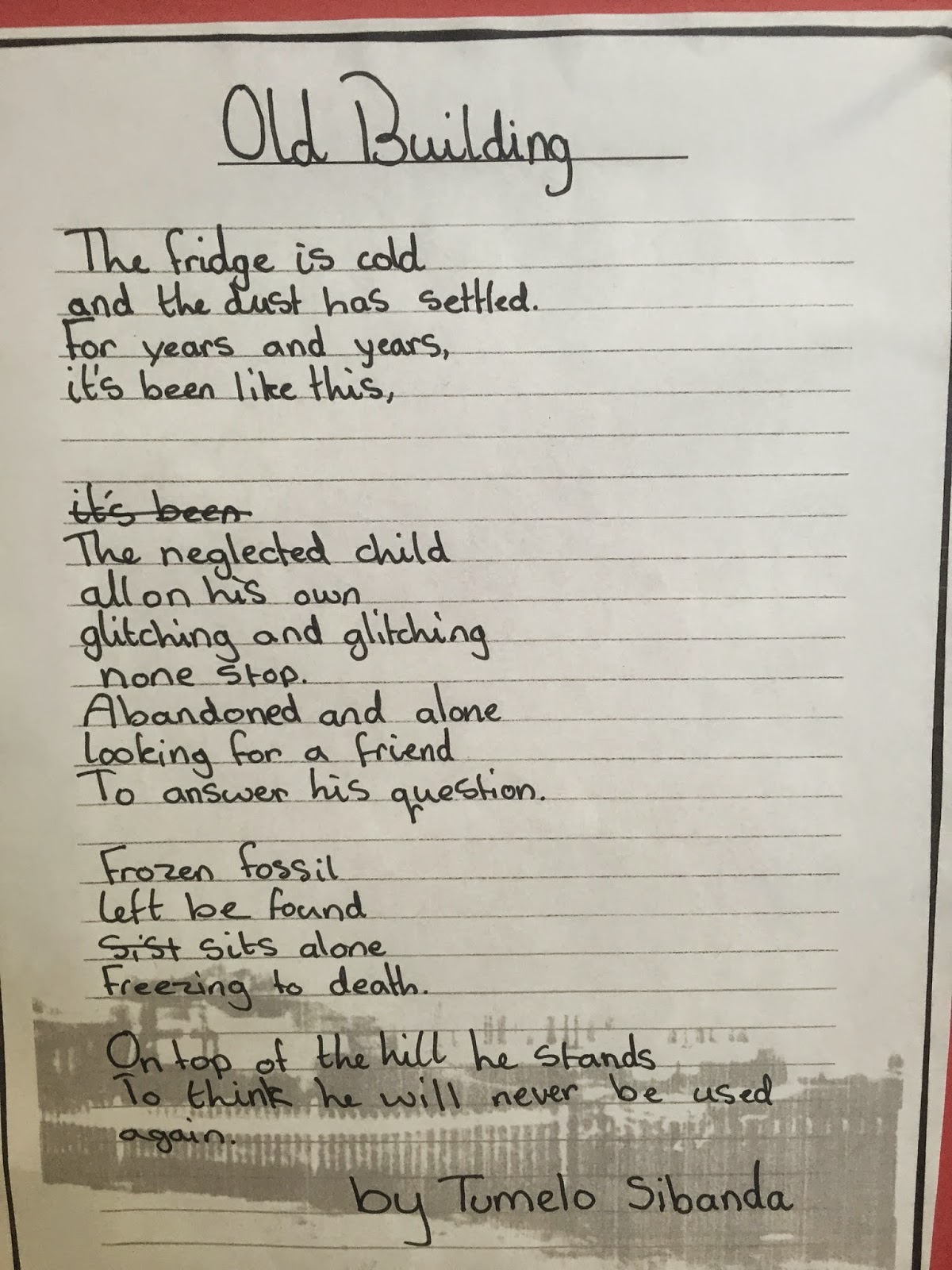 Broadford Primary: Coconut Poetry
