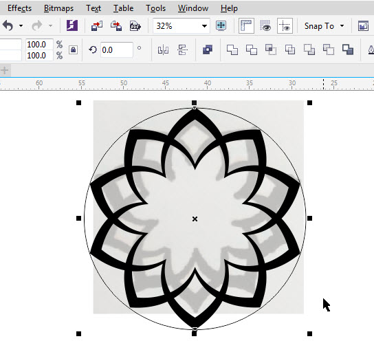Membuat Pola Dengan Polygon Tool Di Coreldraw Belajar Coreldraw