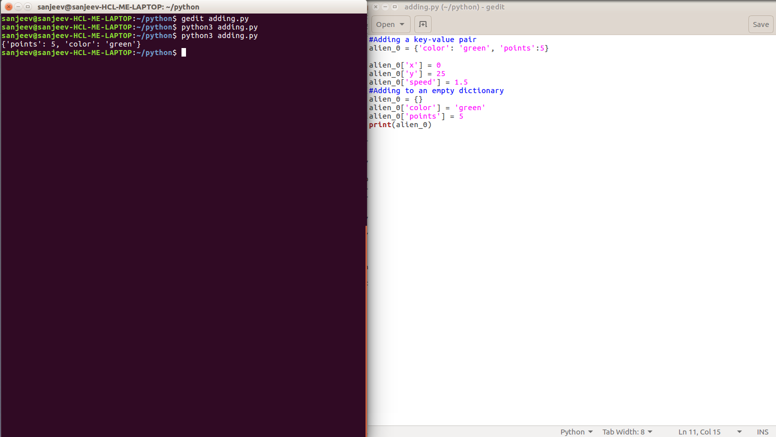 Python Adding New Key Value Pairs Supercoders Web Development And Design Tutorial For Java 1770