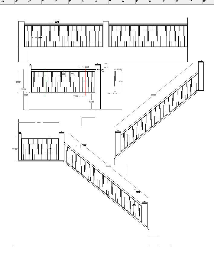 Dorset Custom Furniture - A Woodworkers Photo Journal: a custom stair rail