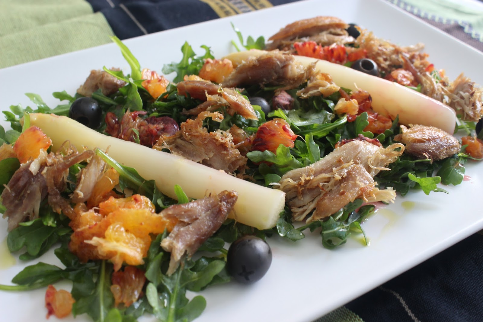 Ensalada de Pollo Confitado | Las Recetas de Marichu.... y las mias