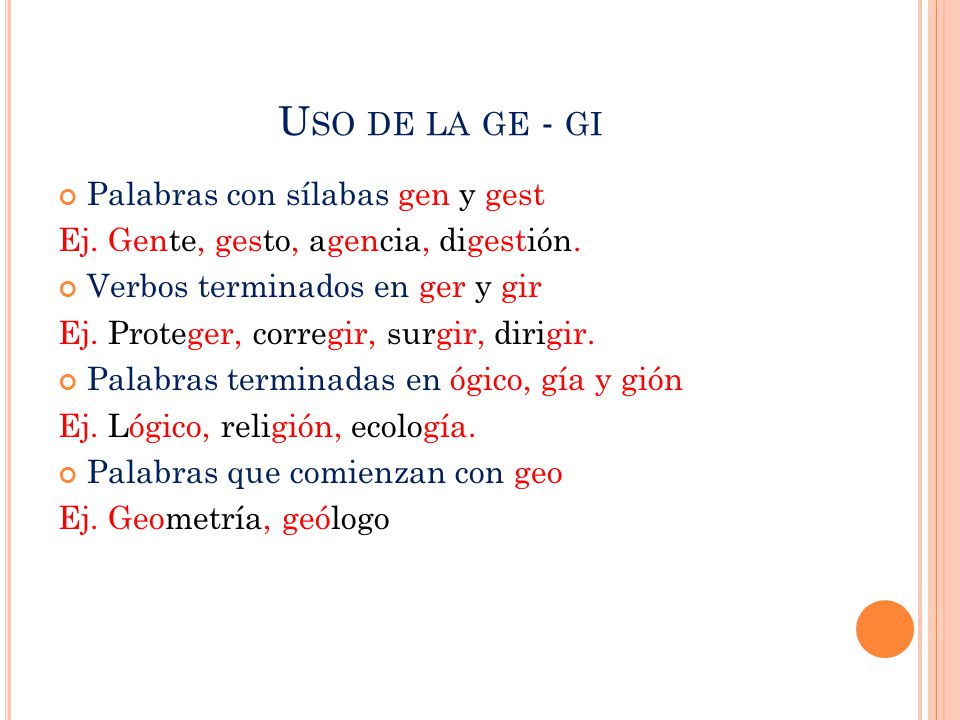 COUSA DE MESTRES: SONIDO /X/. PALABRAS CON GE, GI, JE, JI.