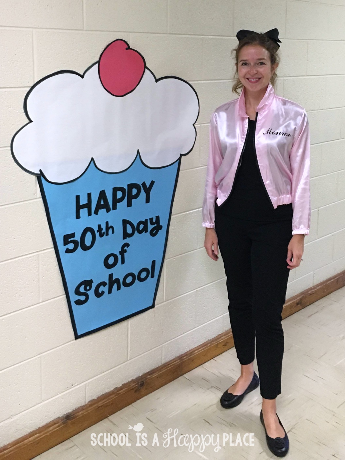 School Is A Happy Place 50th Day Of School school-is-a-happy-place-50th-day-of-school