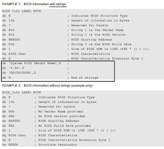 Martin's Coding Note: SMBios (System Management Bios)