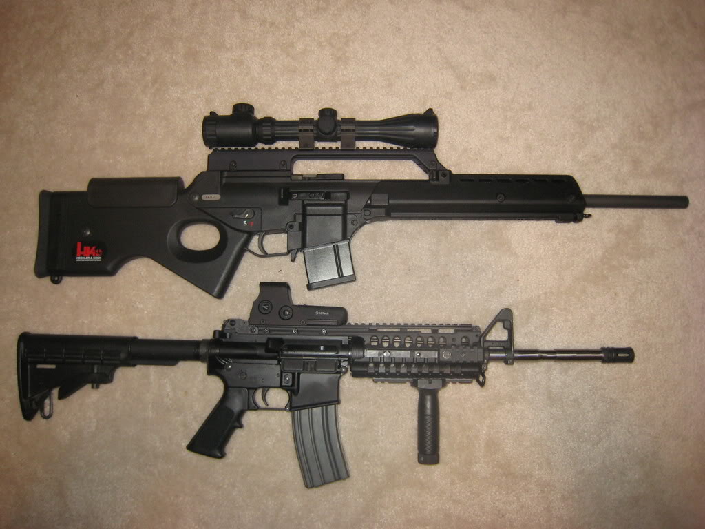 Heckler-Koch HK SL-8 rifle (Germany)