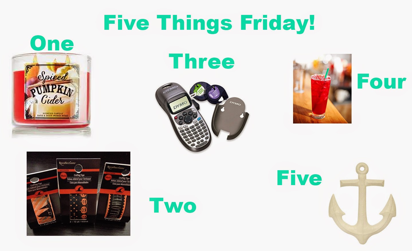 The Wheelhouse: Five Things Friday!