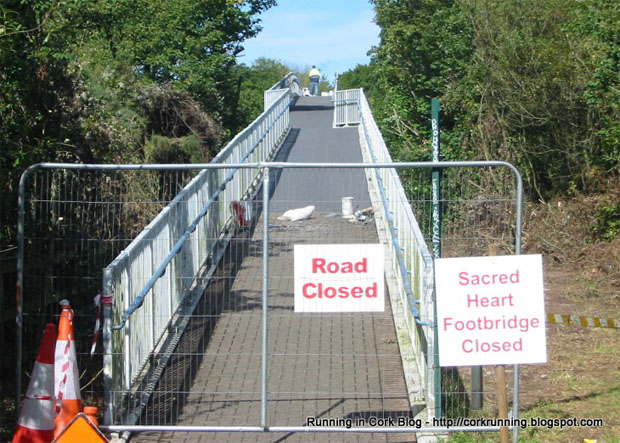 Pedestrian Bridge in Mahon Closed in Early Sept 2017