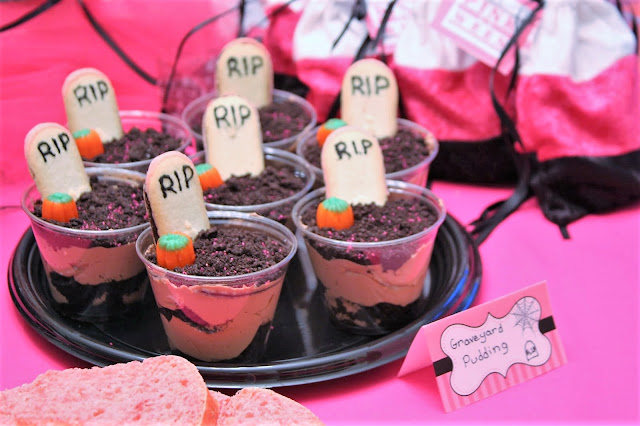 Punkie Pie's Place ...: Mini RIP Graveyard Dirt Cakes