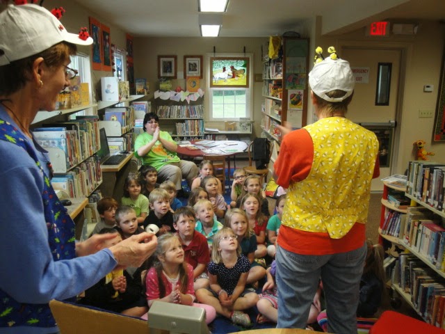 WHAT'S HAPPENING!: ANNUAL KINDERGARTEN VISIT TO THE LIBRARY