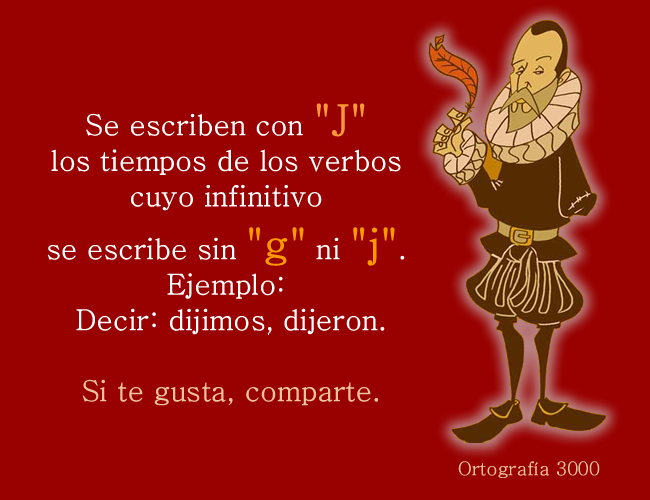 El uso de la letra J - Ortografía 3000