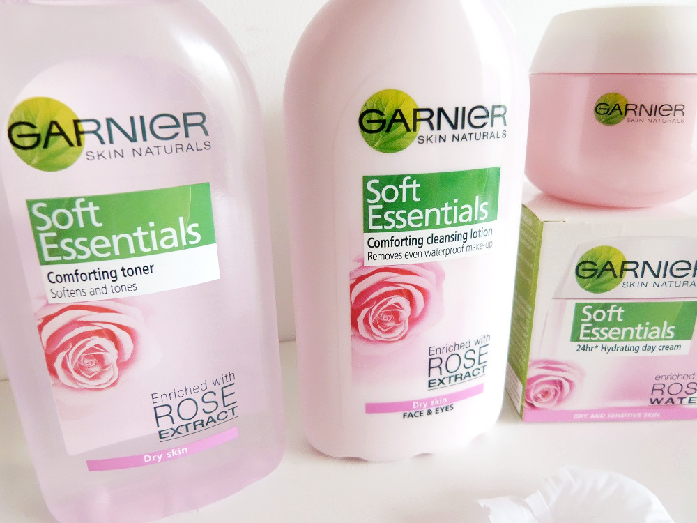 dollpearls ♡: Garnier: Soft essentials range (pink rose)
