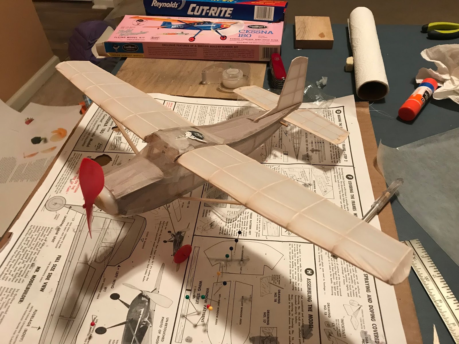 Memorable Moments Worth Mentioning: Building Planes and Memories