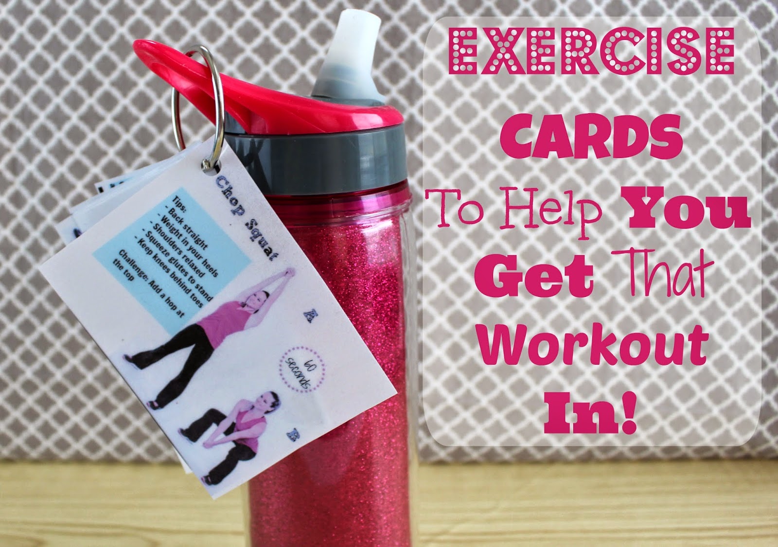 Exercise Cards To Help You Get That Workout In! - First Time Mom and ...
