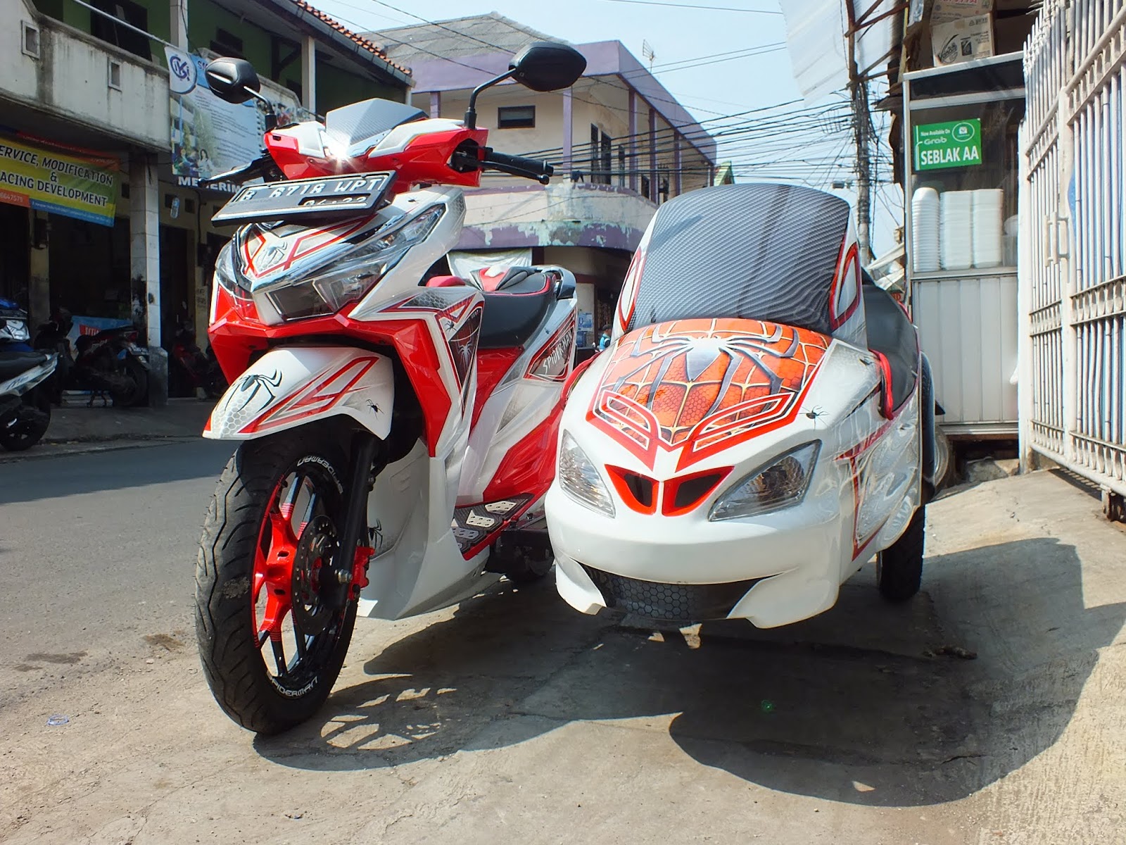 Modifikasi JOK MOTOR: JOK SESPAN VARIO 150