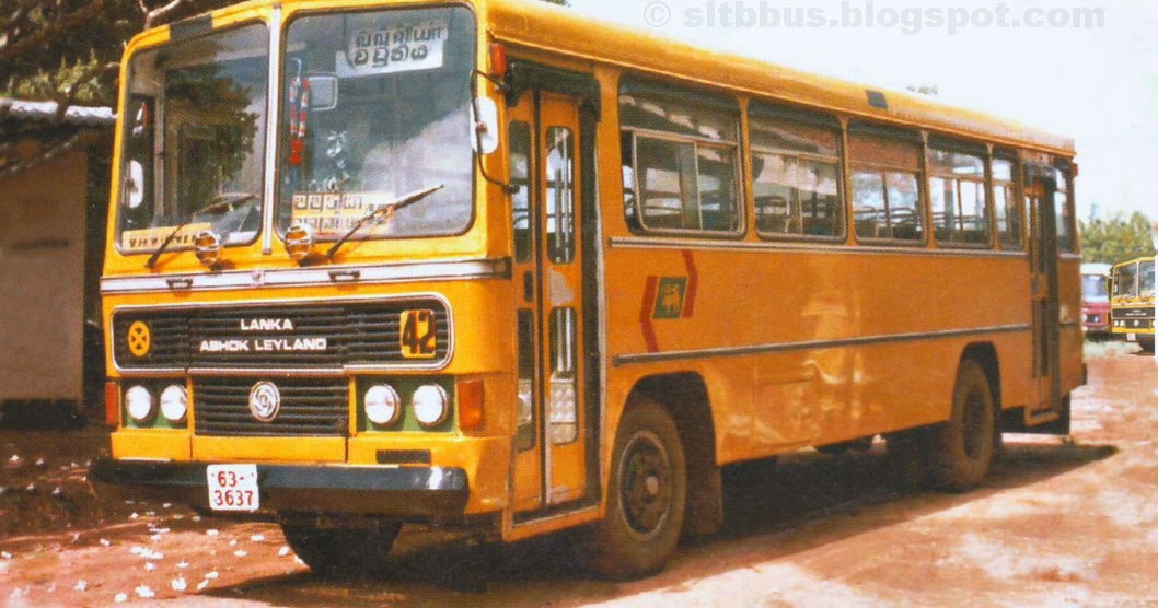 SLTB buses - ශ්‍රී ලංගම බස්: TVS bodied Ashok Leyland Viking bus from ...