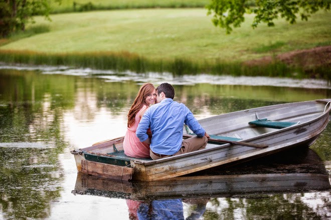 Engagement Session: Rowing Away Into Love - Belle The Magazine