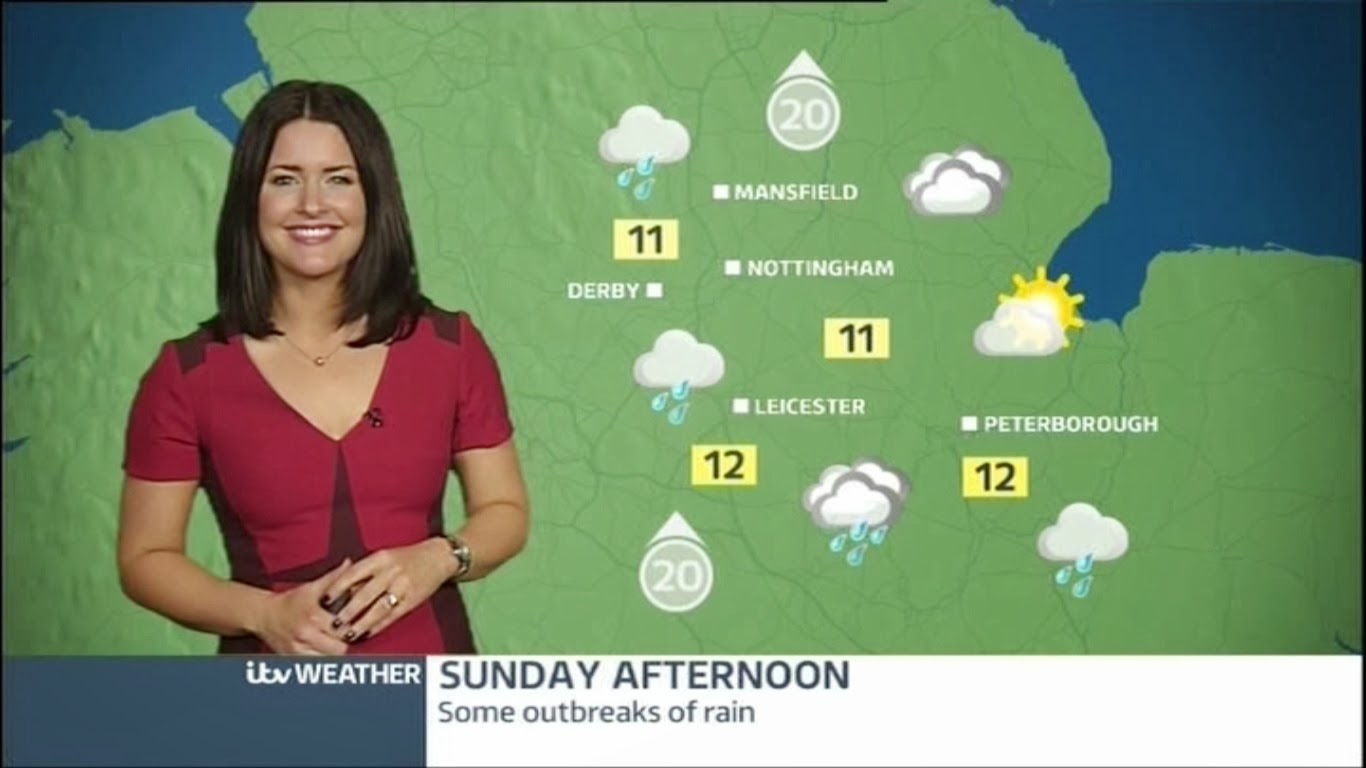 UK Regional News Caps: Amanda Houston - ITV Central Weather