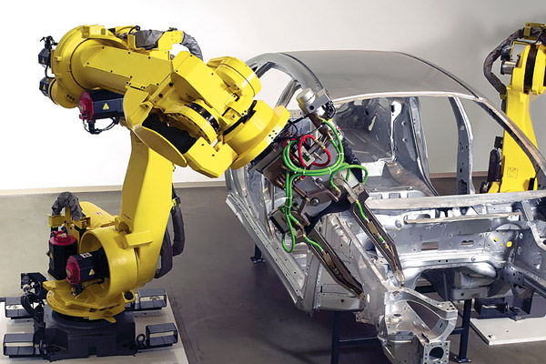 STUAA Automation : The application of FANUC robot in automotive industry