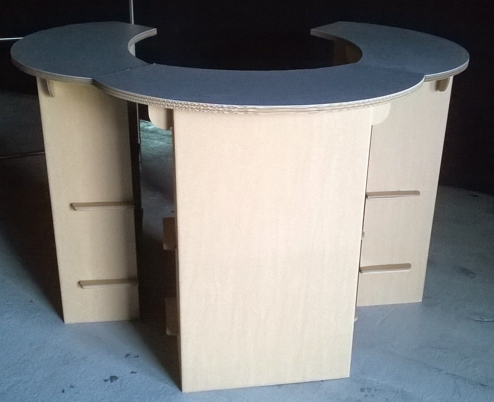 Carton Kit - Créations Objets et Meubles 100 % Carton: Nouveau Comptoir ...