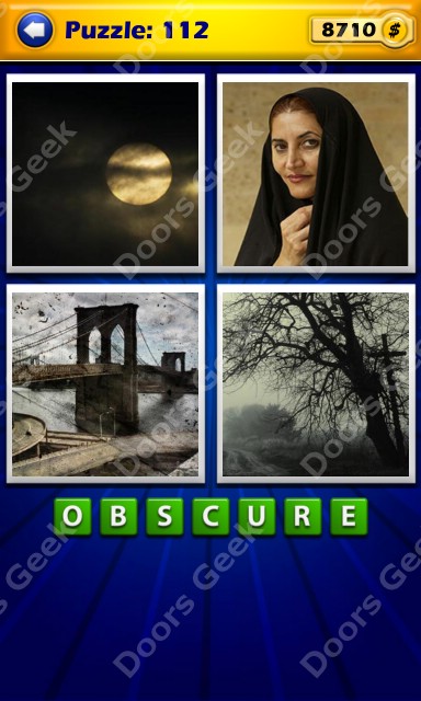 Guess the Word Level 112 Answer ~ Doors Geek