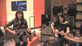 Amanda Ruzza, Alex Nolan: Bass Musician Magazine NAMM 2013
