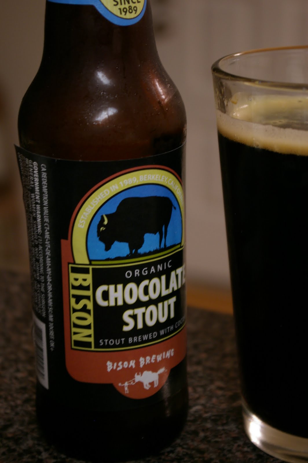 Constructive Culinary Chaos. Compiled.: Bison Chocolate Stout.