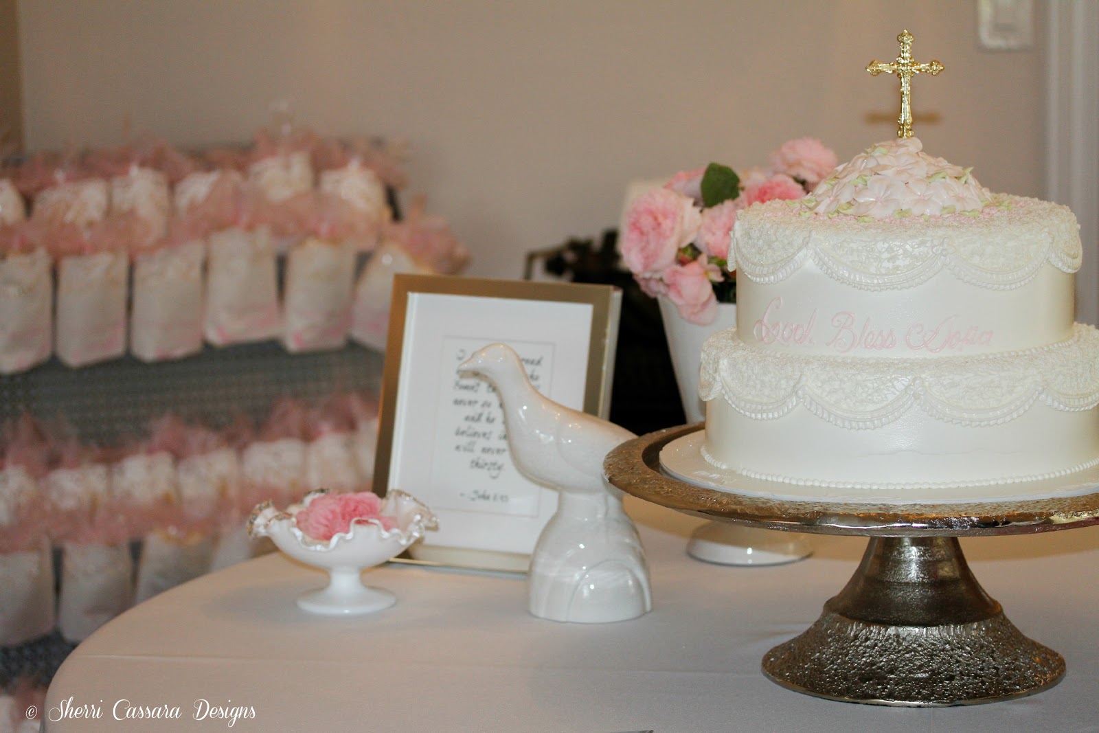 Sherri Cassara Designs: A First Holy Communion Party