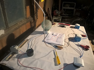 Electricitate generala: Cap scara cruce (schema circuit electric)