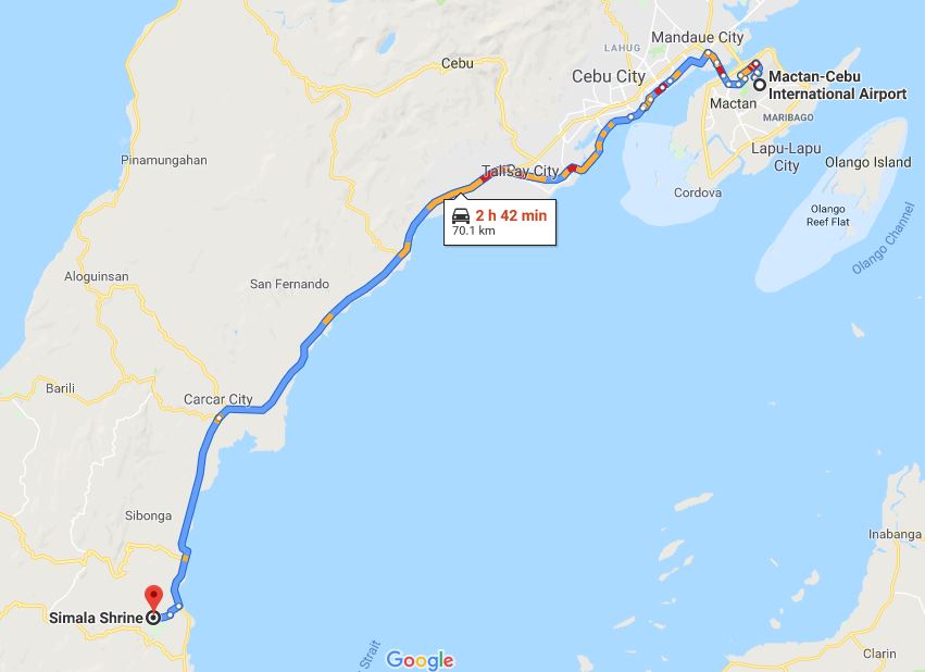 BUILDER'S JOURNAL: BUDGET TRAVEL TO CEBU: VISIT TO SIMALA SHRINE ...