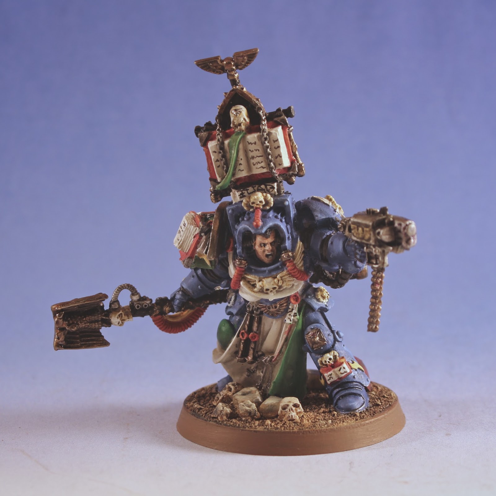 DrGabe's Miniatures: Dark Angels Librarian Terminator