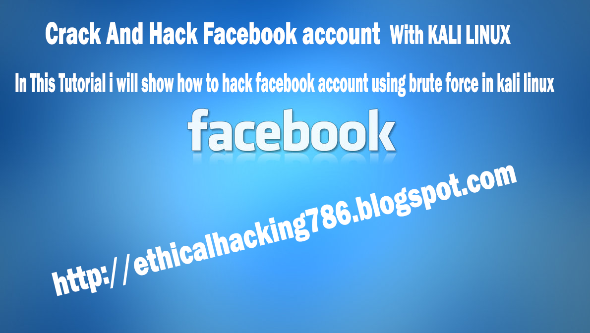 Tricks And Tips: How To hack facebook account with kali linux