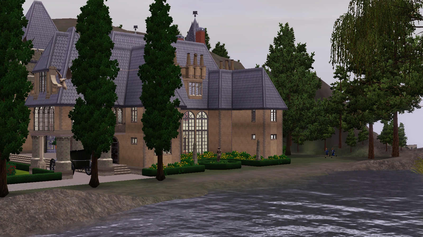Sims 3 Houses by JefV: The Biltmore Estate