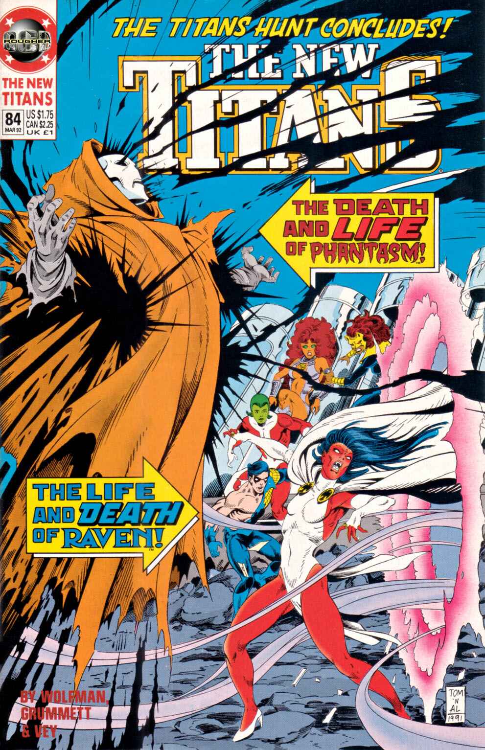 Read online The New Titans (1988) comic - Issue #84