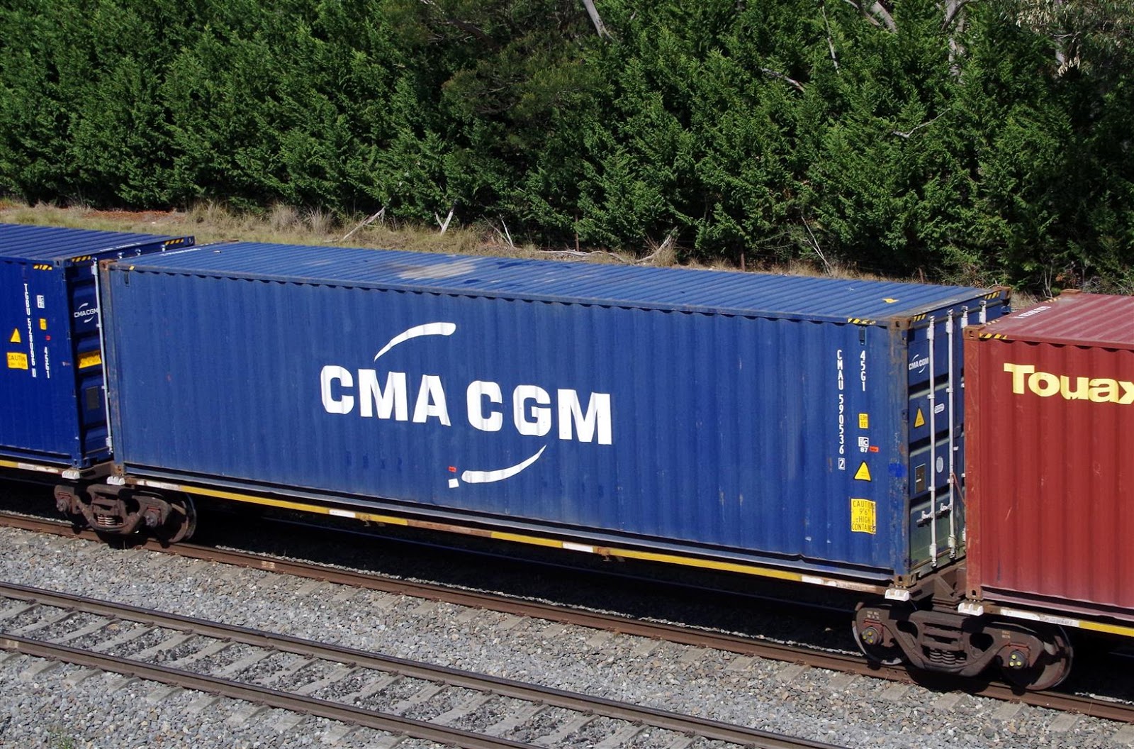 Rollingstock News: CMA CGM Shipping Containers - 45G1