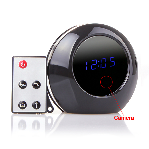 Multi-Function Alarm Clock with HD Camera and Monitor and Recording ...