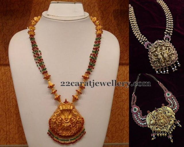 Beads Sets Radha Krishna Lockets - Jewellery Designs