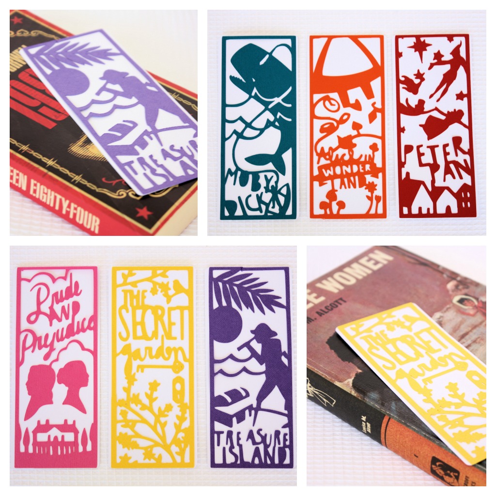 Paper Cut Book Marks - A Spoonful of Sugar