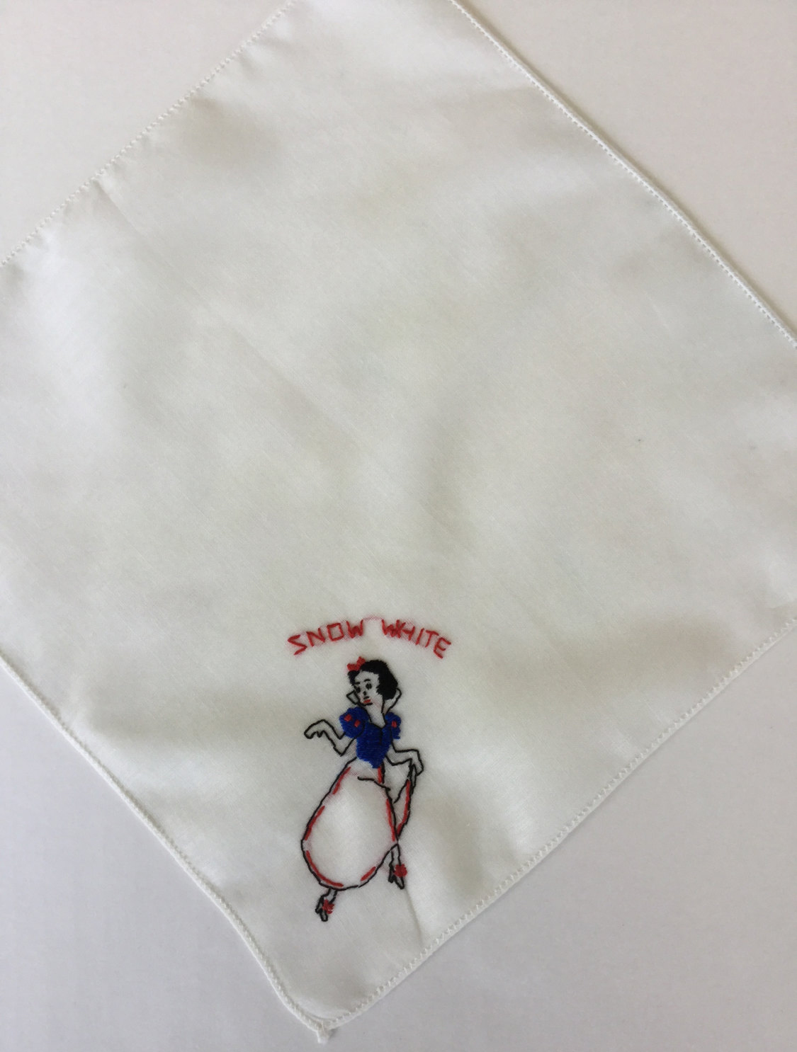 Filmic Light - Snow White Archive: 1938 Embroidered Hanky Boxed Sets by ...