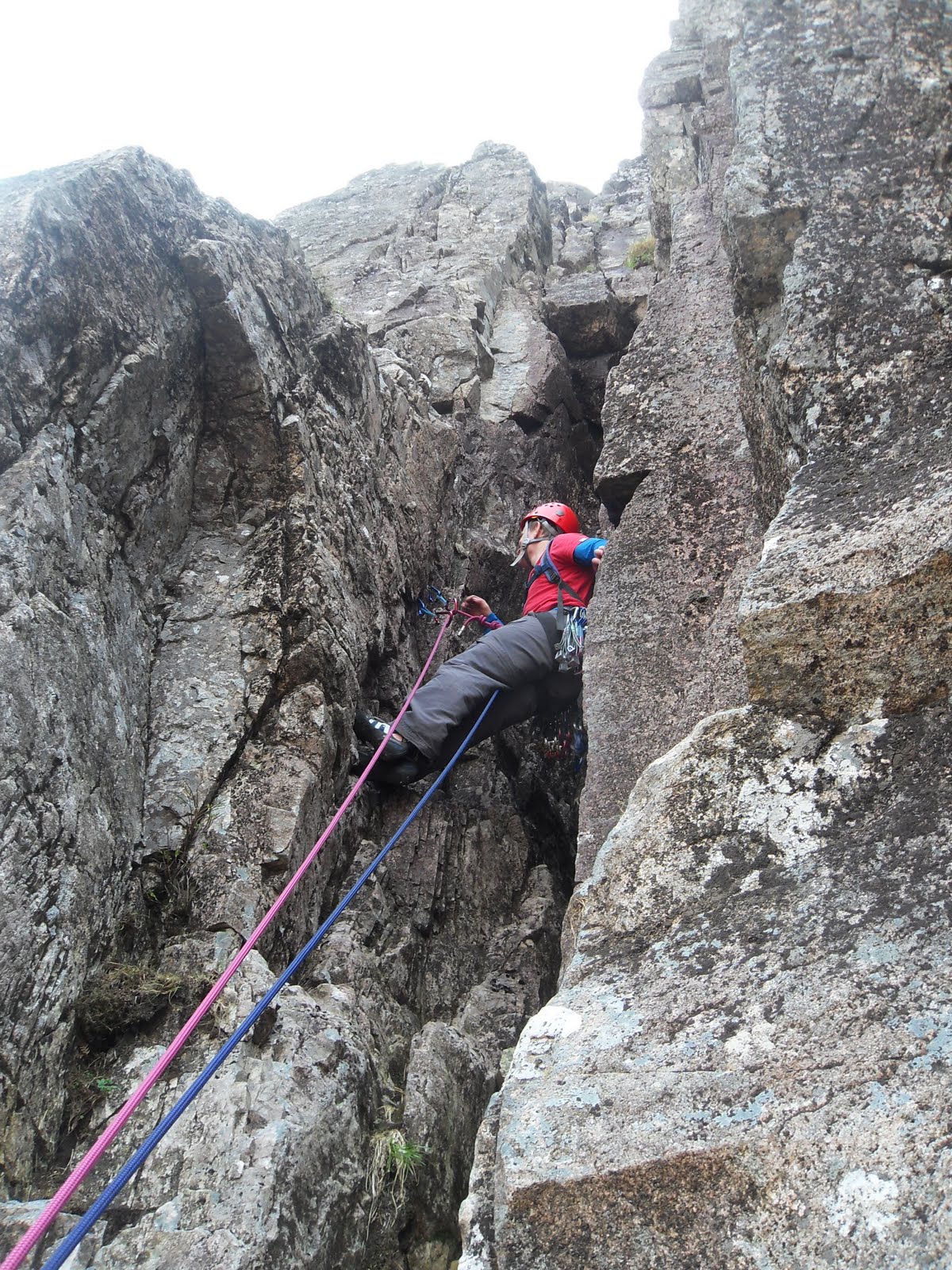 Climbing in Scotland