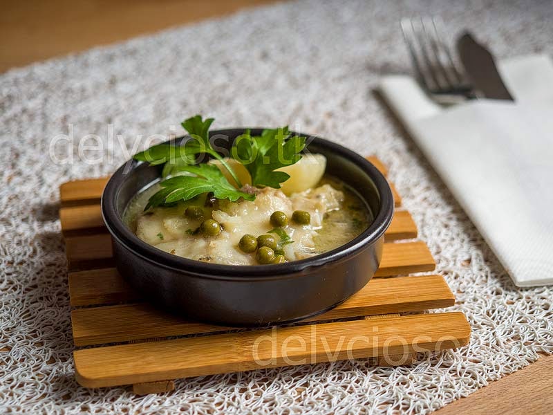 Dely-Cioso: Barbada en Salsa Verde con Guisantes