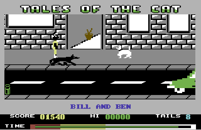 VGJUNK: TALES OF THE CAT (COMMODORE 64)