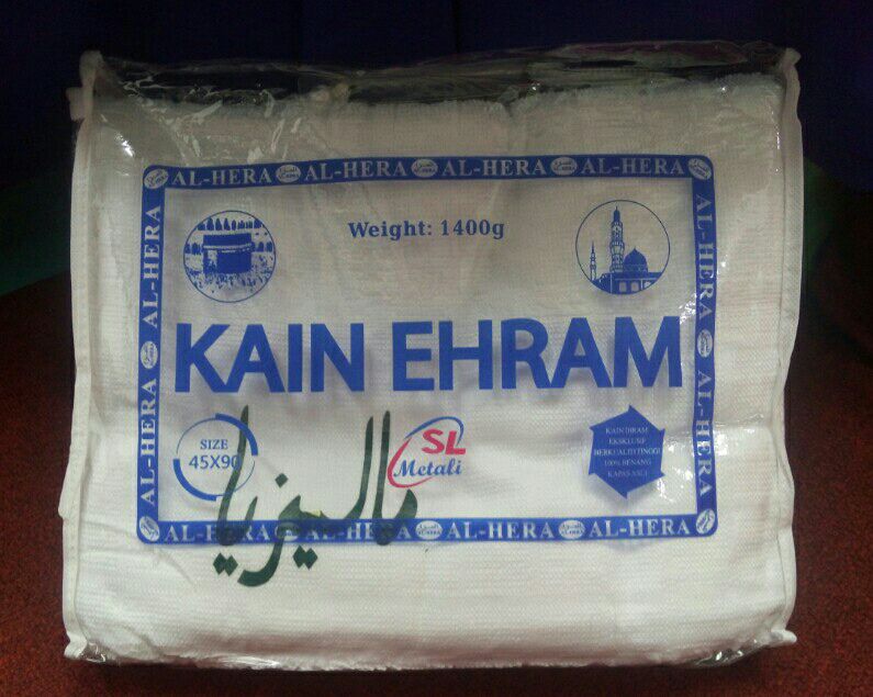 KELENGKAPAN HAJI DAN UMRAH: KAIN EHRAM