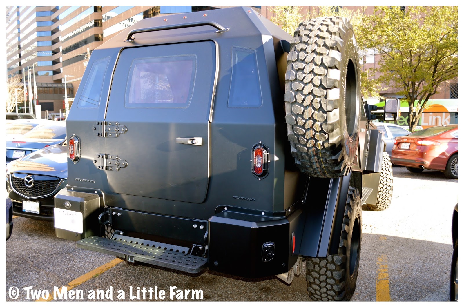 Two Men and a Little Farm: TERRADYNE ARMORED VEHICLE