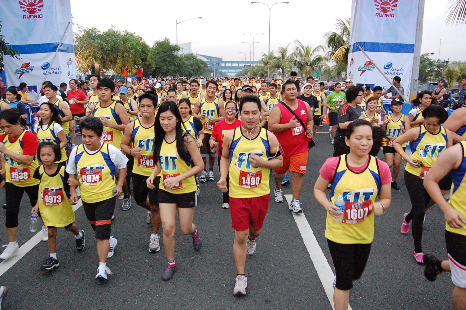 Purple Plum Fairy: NBA Coach Erik Spoelstra leads NBA Fit Air 21 Run 2011