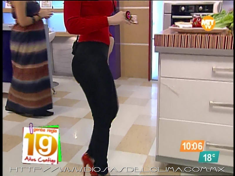 Las diosas del clima: Briana Chavez en Gente Regia