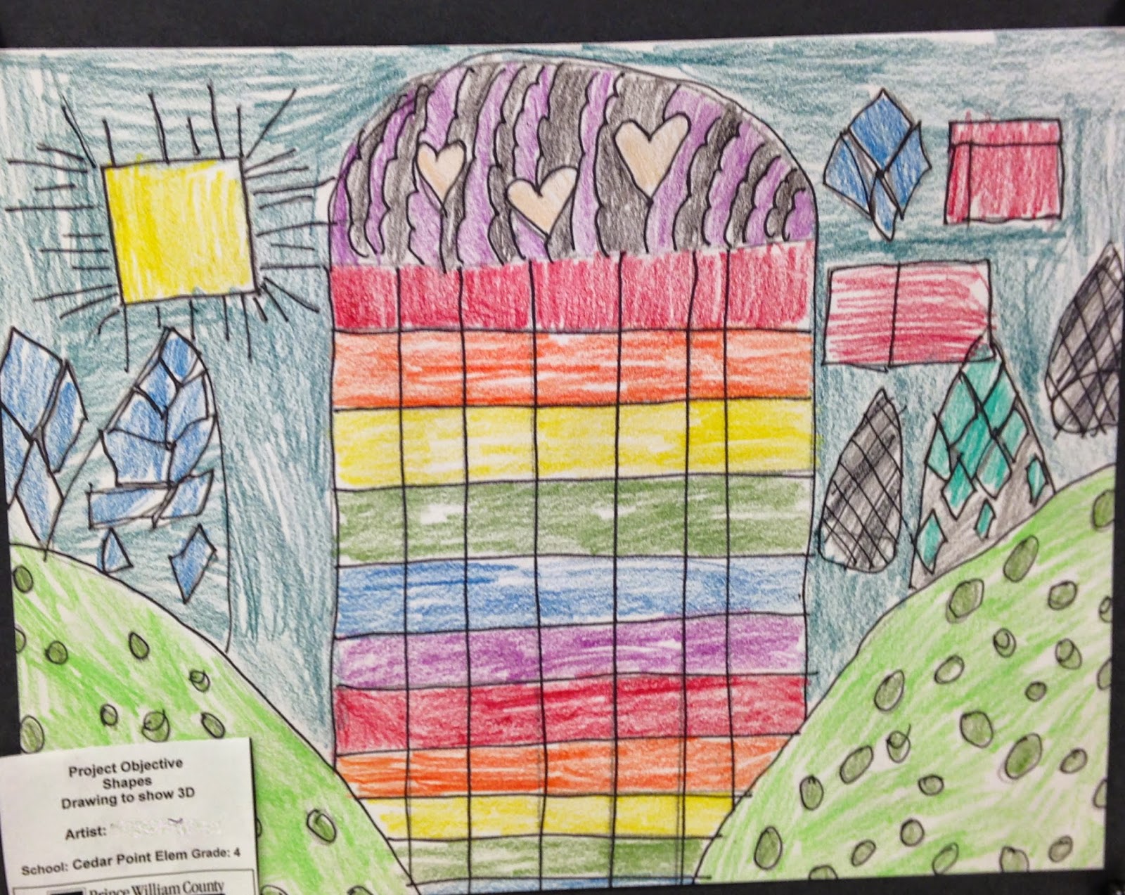 Art Room Blog: Cedar Point - Prince William County All County Art Show-2015