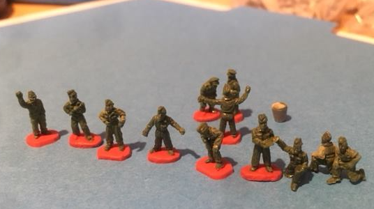 10mm Wargaming: 10mm Tank Mechanics, Luftwaffe Ground Crews from ...