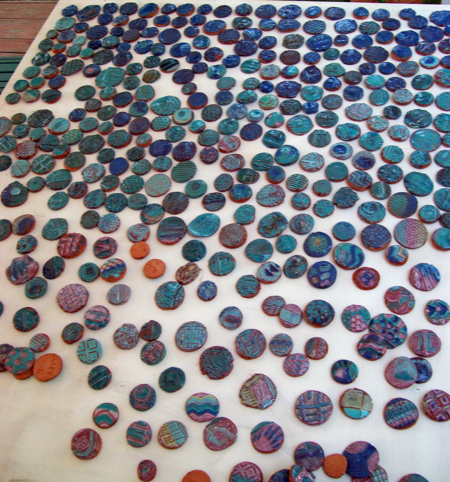 Room 303: Footprint Mural