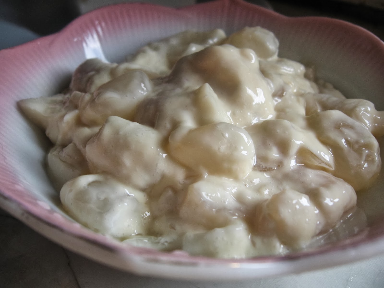 LtDan'sKitchen.com: Almond Jelly with Lychees