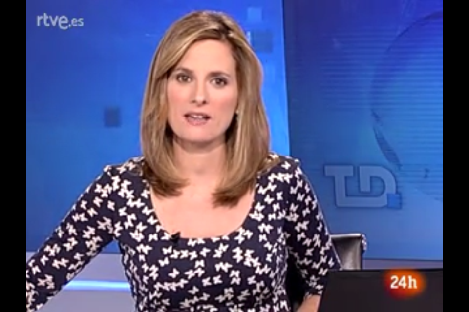 vuesalatele: 2012 01 04 @06H30 - ANA ROLDAN, TVE 24H, TELEDIARIO MATINAL